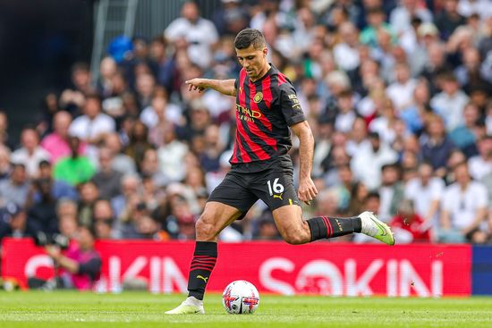 Rodri 16 Manchester City During Premier Editorial Stock Photo - Stock ...