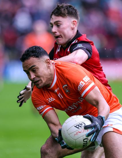 Down Vs Armagh Armaghs Jemar Hall Editorial Stock Photo - Stock Image ...