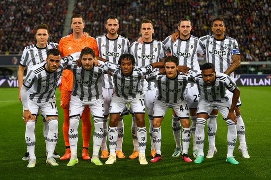 Juventus Fc Team Photo Lined Editorial Stock Photo - Stock Image ...