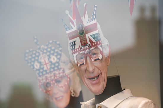 Pary Masks King Charles Iii Queen Editorial Stock Photo - Stock Image ...