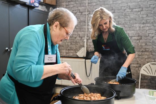 Sophie Duchess Edinburgh Helping Hazel Rudge Editorial Stock Photo ...