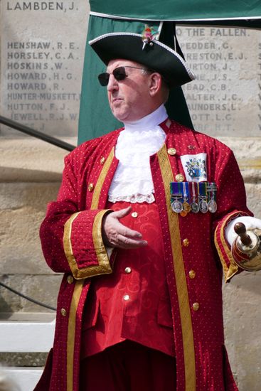 Henley Town Crier David Wilson Opened Editorial Stock Photo - Stock ...
