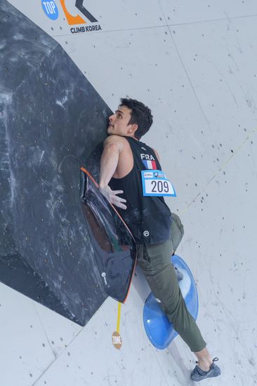 Avezou Sam Fra During Ifsc Climbing Editorial Stock Photo - Stock Image ...