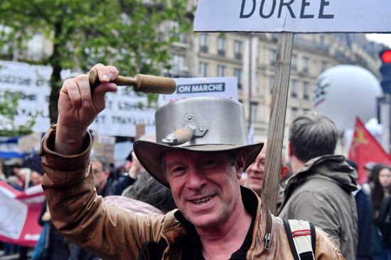 Demonstration On May Day Labour Day Editorial Stock Photo - Stock Image ...