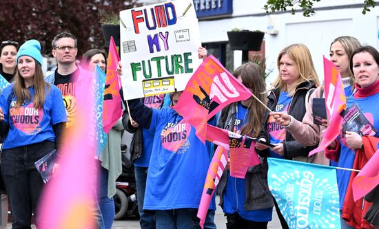 Teachers Tunbridge Wells Who Members National Editorial Stock Photo ...