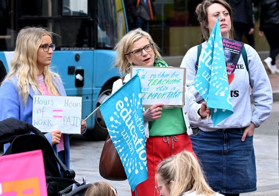 Teachers Tunbridge Wells Who Members National Editorial Stock Photo ...