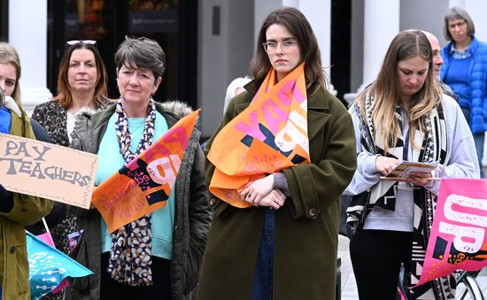 Teachers Tunbridge Wells Who Members National Editorial Stock Photo ...
