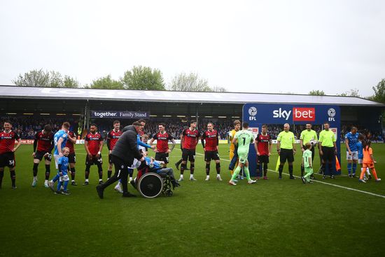 Young Disabled Fan Experiences Line Stockport Editorial Stock Photo ...