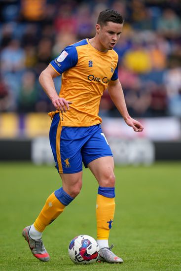 Callum Johnson Mansfield Town 12 Editorial Stock Photo - Stock Image ...