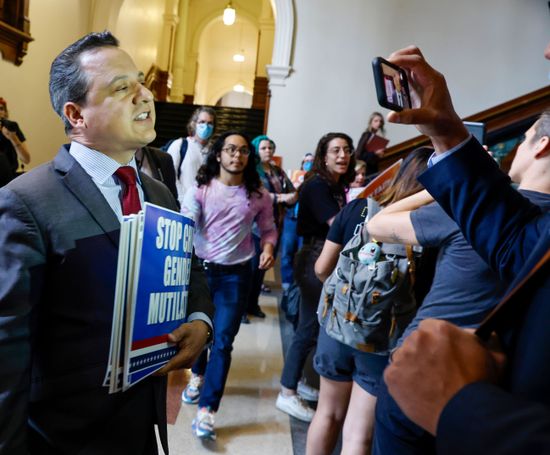 President Texas Values Jonathan Saenz Walks Editorial Stock Photo ...
