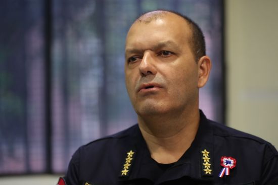 Commander Paraguayan National Police Gilberto Fleitas Editorial Stock ...