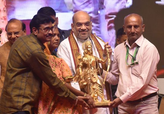Ndmc Staff Member Presenting Lord Ram Editorial Stock Photo - Stock ...