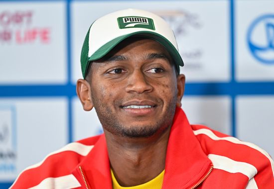 Qatari High Jumper Mutaz Essa Barshim Editorial Stock Photo - Stock ...