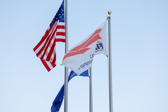American Flag F1 Flag Fia Flags Editorial Stock Photo - Stock Image ...