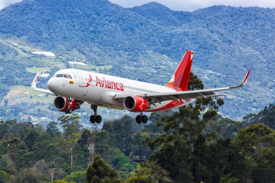 Avianca Airbus A320 Aircraft Registration Number Editorial Stock Photo ...