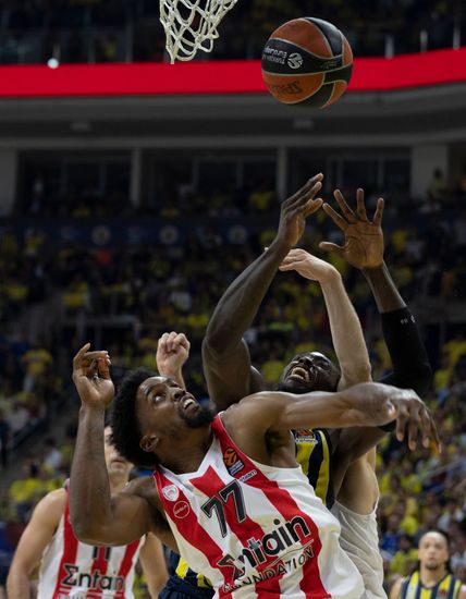 Jonathan Motley Back Fenerbahce Action Against Editorial Stock Photo ...