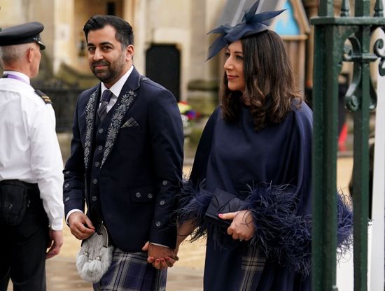 First Minister Scotland Humza Yousaf His Editorial Stock Photo - Stock ...