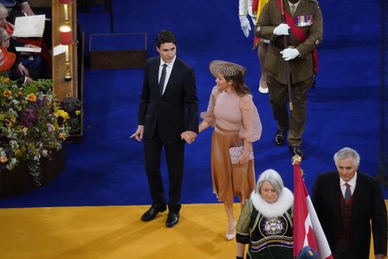 Canadian Prime Minister Justin Trudeau Wife Editorial Stock Photo ...