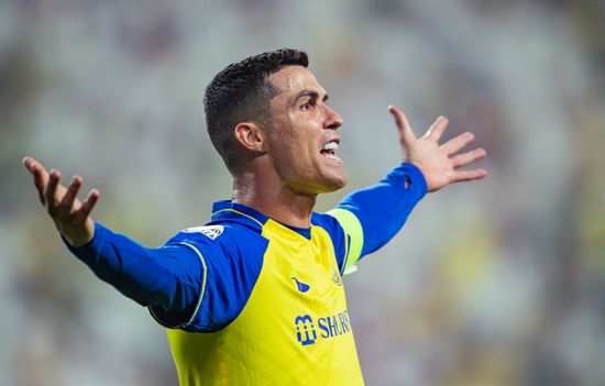 Cristiano Ronaldo Alnassr Fc Action Against Editorial Stock Photo ...