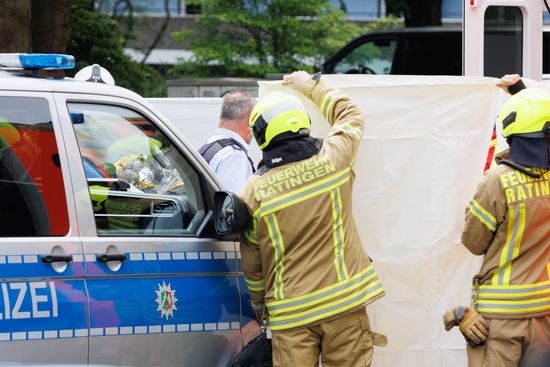 Explosion Apartment Ratingen West Triggers Huge Editorial Stock Photo ...