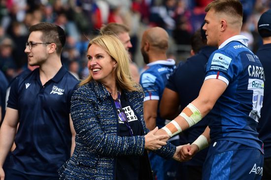 Sale Sharks Co Owner Michelle Orange Editorial Stock Photo - Stock ...