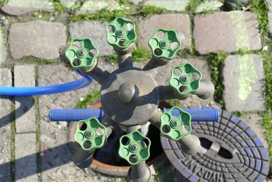 Standpipe Water Taps Underground Hydrant Germany Editorial Stock Photo ...