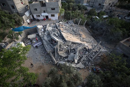Destroyed House Nabhan Family Following Israeli Editorial Stock Photo ...