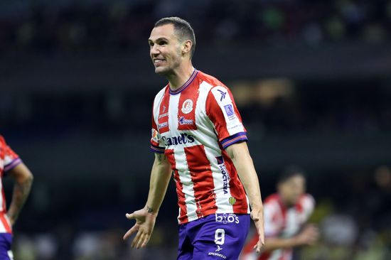 Atletico San Luis Leonardo Bonatini Celebrates Editorial Stock Photo ...