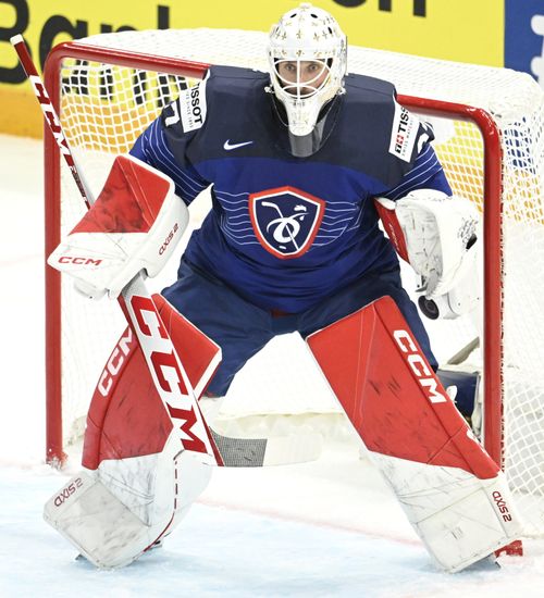 Goalkeeper Sebastian France During 2023 Iihf Editorial Stock Photo ...