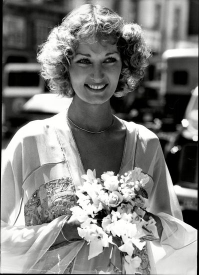 Kate Howard Model Marries Robert Nisbet Foto stock editorial - Imagem ...