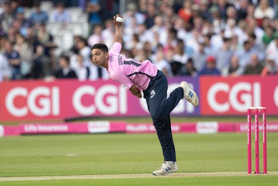 Nathan Fernandes Middlesex Ccc Action During Editorial Stock Photo ...