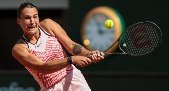 Aryna Sabalenka During Roland Garros 2023 Editorial Stock Photo - Stock ...