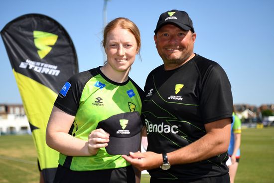 Rebecca Odgers Western Storm Receiving Her Editorial Stock Photo ...