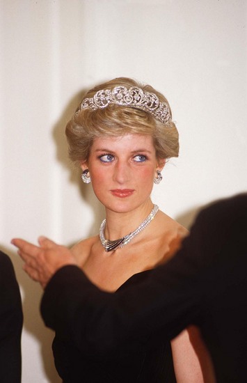 Princess Diana Germany 1987 Haber Amaçlı Stok Fotoğrafı - Stok Görsel ...