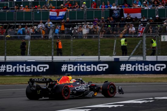 Silverstone Max Verstappen Red Bull Racing Editorial Stock Photo ...