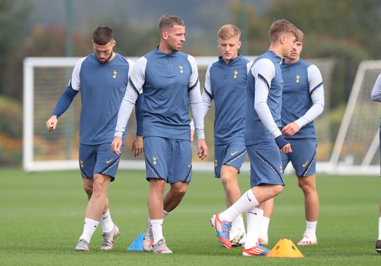Matt Doherty Toby Alderweireld Harvey White Editorial Stock Photo ...