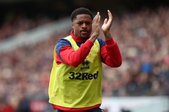 Middlesbroughs Chuba Akpom Applauds Fans He Editorial Stock Photo ...