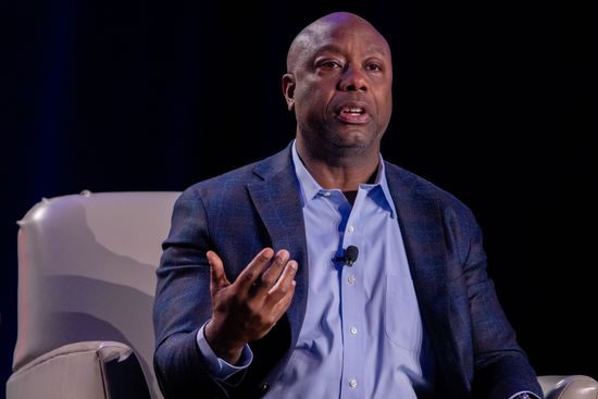 Presidential Candidate Senator Tim Scott Rsc Editorial Stock Photo ...