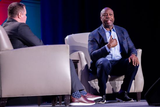 Presidential Candidate Senator Tim Scott Rsc Editorial Stock Photo ...
