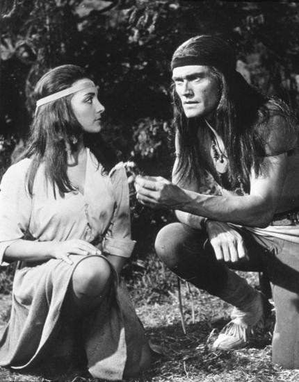 Chuck Conners Kamala Devi Film Geronimo Editorial Stock Photo - Stock Image | Shutterstock
