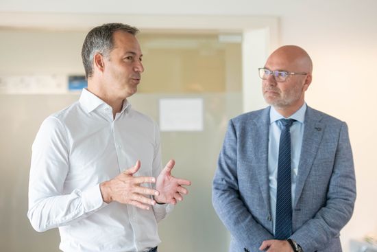 Plant Manager Zf Wind Power Lommel Editorial Stock Photo - Stock Image ...