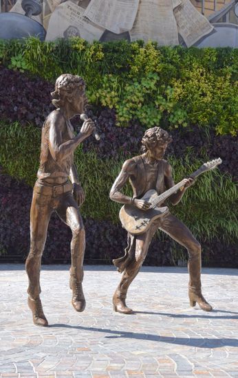 Statue Tribute Sir Mick Jagger Keith Editorial Stock Photo - Stock ...