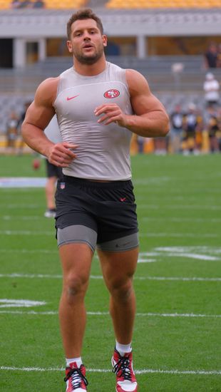 Nick Bosa 97 During Pittsburgh Steelers Editorial Stock Photo - Stock ...