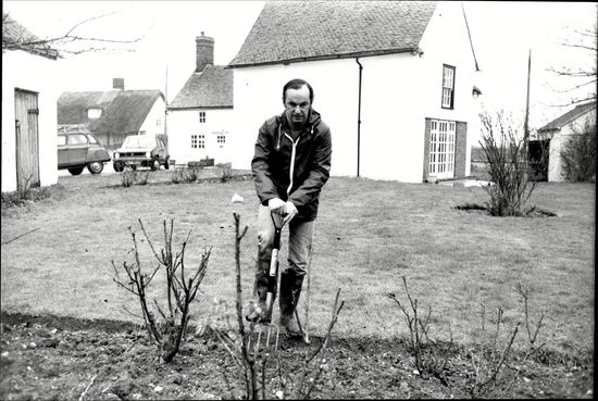 Dr Robert Jones Digs His Coggeshall Editorial Stock Photo - Stock Image ...