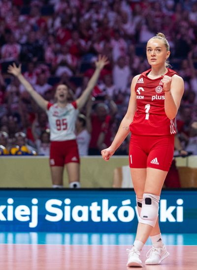 Maria Stenzel During Poland Vs Usa Editorial Stock Photo - Stock Image ...