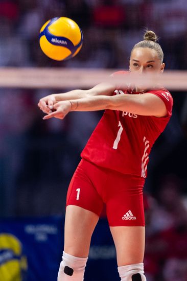Maria Stenzel During Poland Vs Usa Editorial Stock Photo - Stock Image ...