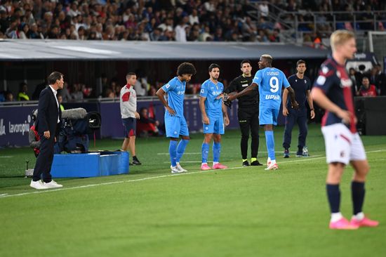 Victor Osimhen Ssc Napoli Angry Rudi Editorial Stock Photo - Stock ...