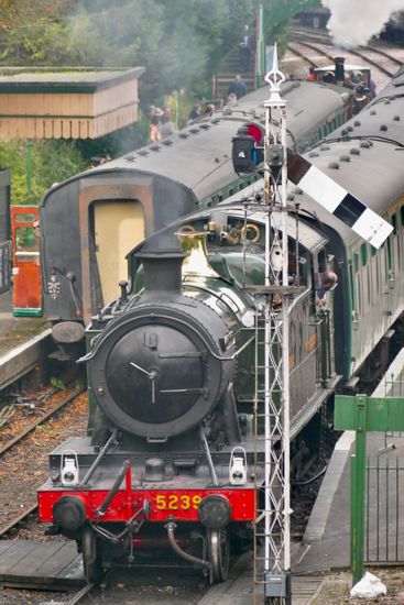 Gwr Class 5205 5239 Goliath Courtesy Editorial Stock Photo - Stock ...