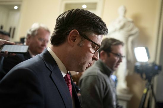 Speaker House Mike Johnson Rla Walks Editorial Stock Photo - Stock ...