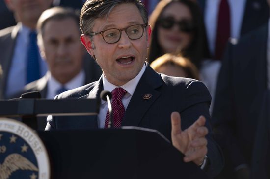 Speaker House Mike Johnson Rla Speaks Editorial Stock Photo - Stock ...